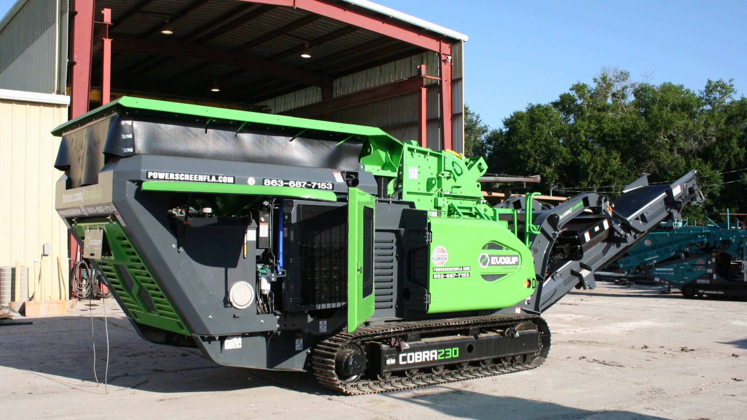 2018 EvoQuip Cobra 230 Compact Impact Crusher – Brux Construct Drill